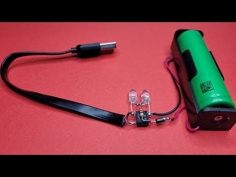 Çok Çok Basit!!! 3.7v 18650 Pil Şarj Devresi Nasıl Yapılır?