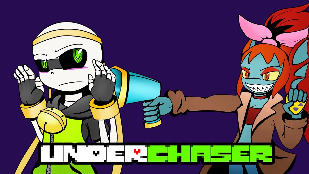 UNDERCHASER - Undyne chase (undertale short) - YouTube