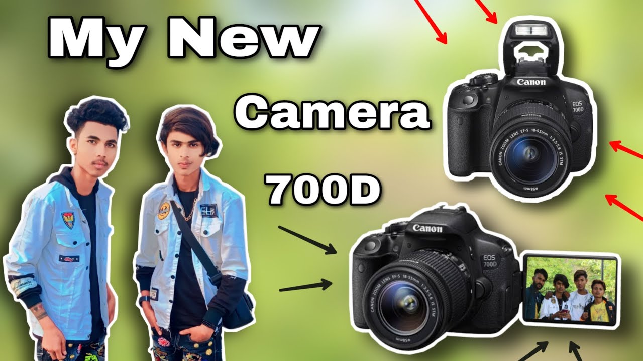 My New Camera || Vloging Photoshooting Dsrl Canon Eos 700d Camera ...