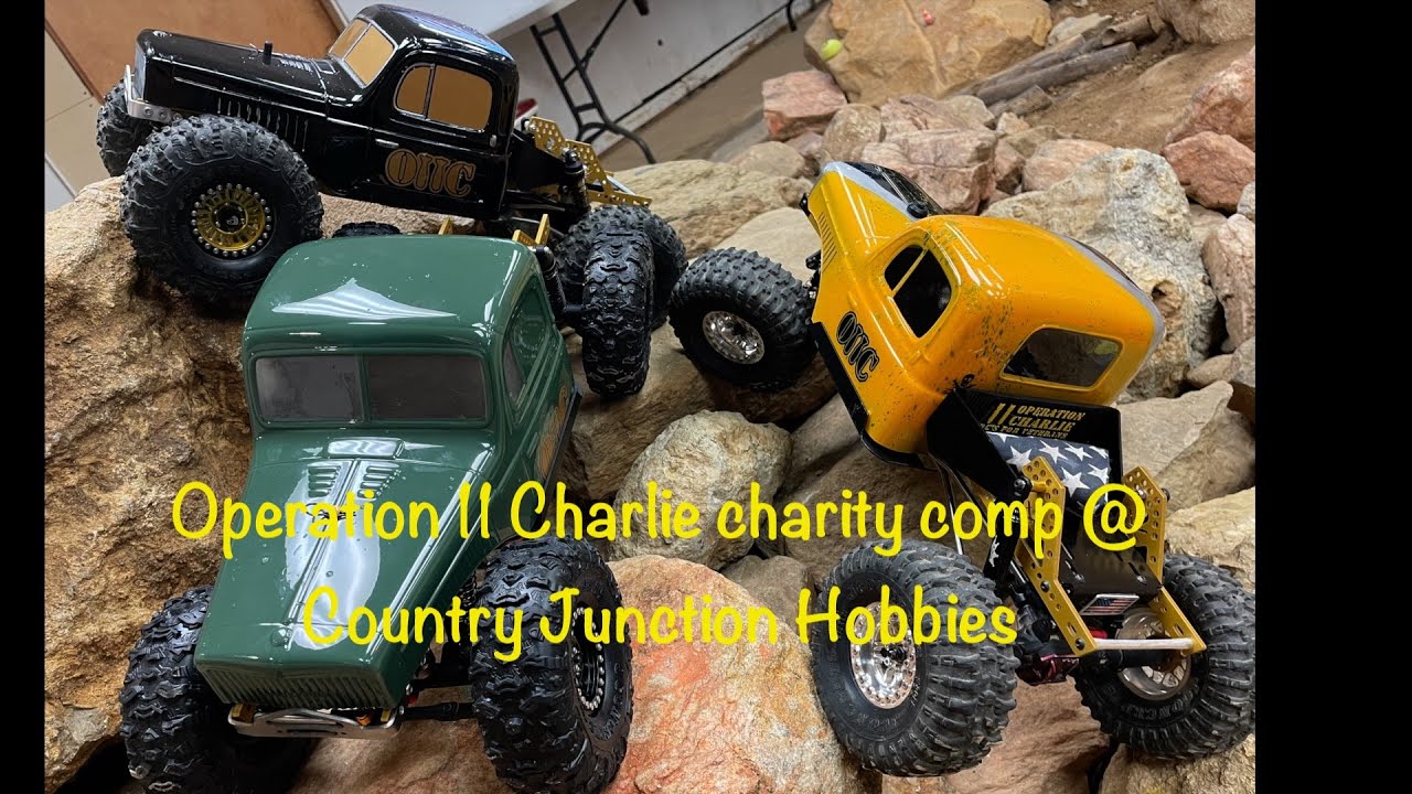 Operation 11 Charlie Charity Comp @ Country Junction Hobbies - YouTube