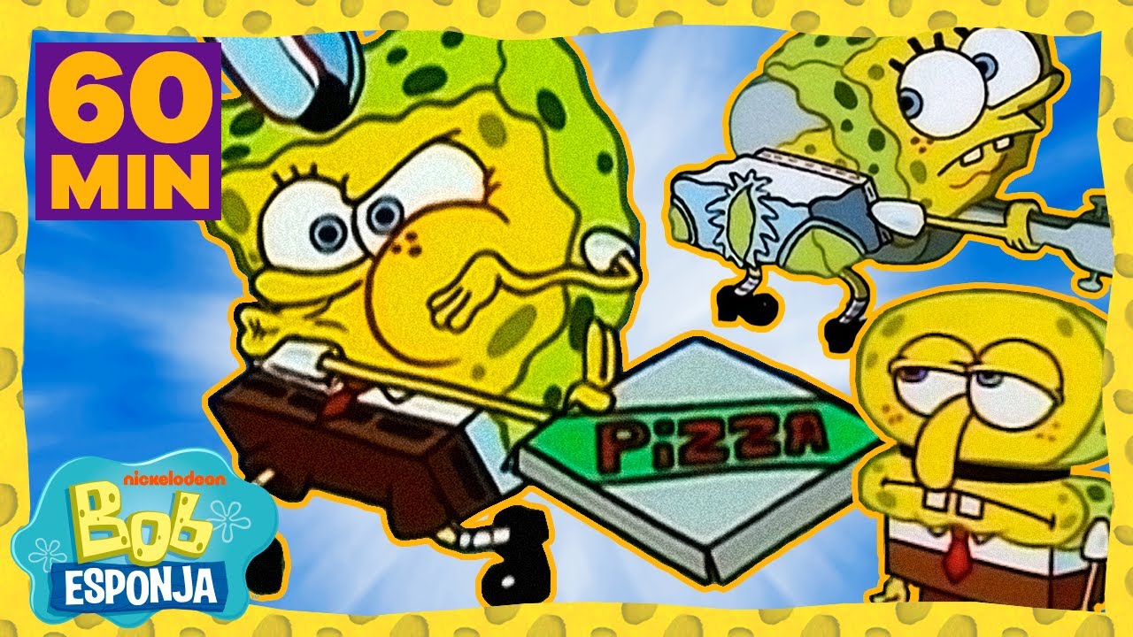 ¡1 hora de momentos clásicos de la Temporada 1! | Bob Esponja en ...