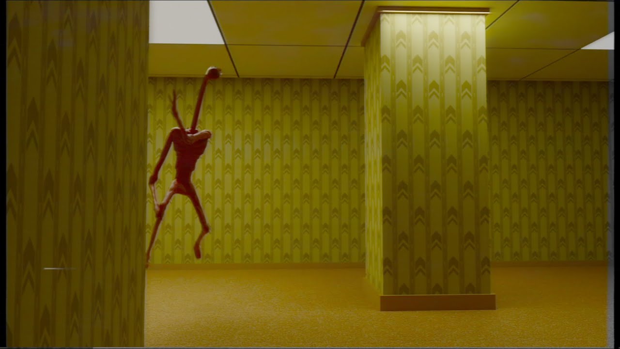 The Backrooms | Entity found (siren head found footage) - YouTube