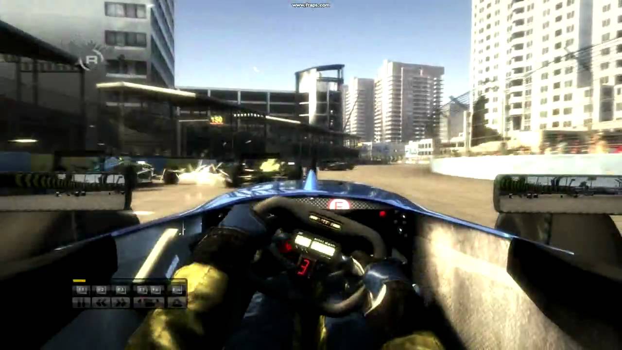 Race Driver Grid Crash mit Funken (wtf) - YouTube