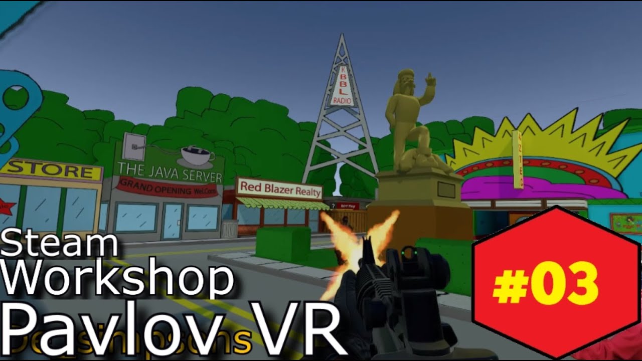 Pavlov VR cartoon based maps - Courage / Simpsons / King of the hill ...