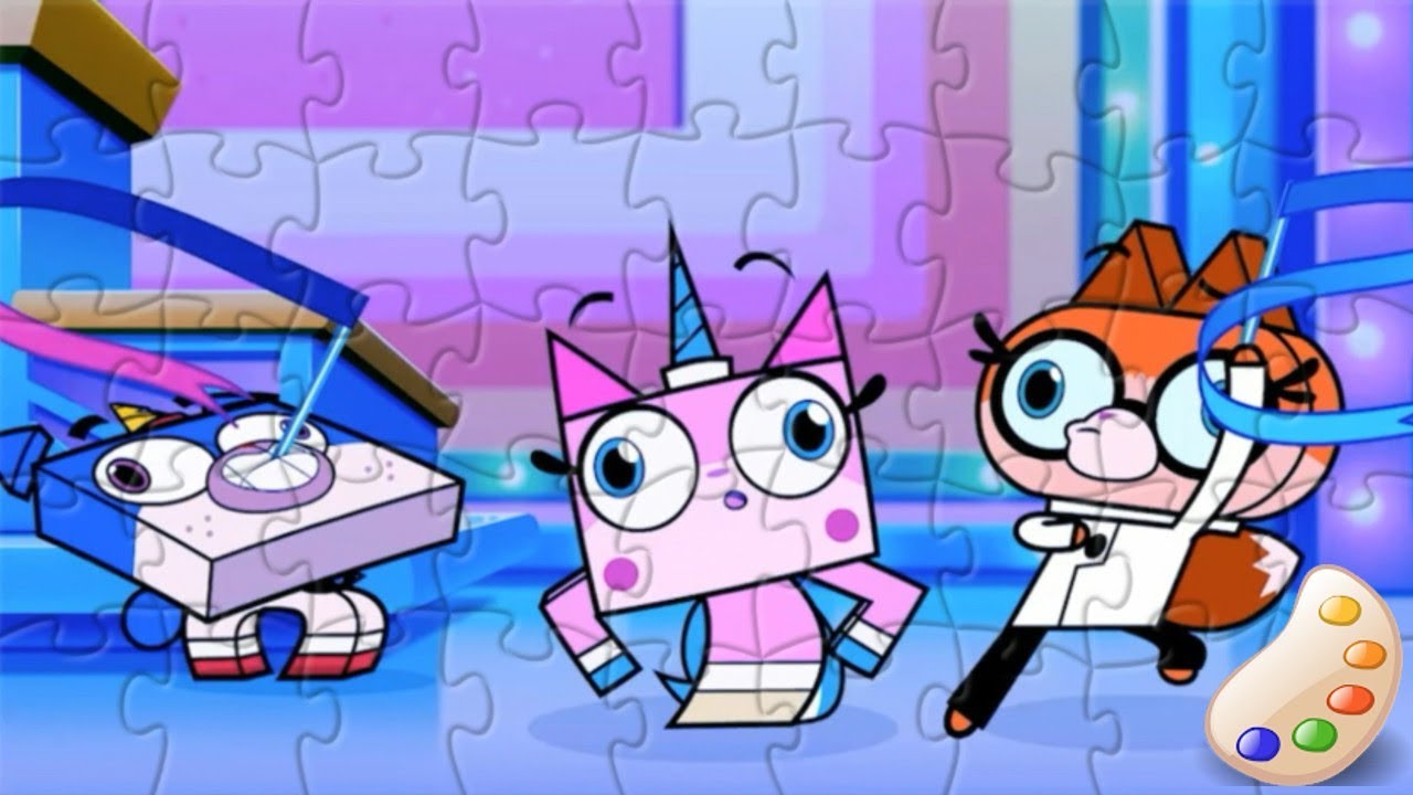 Unikitty Prince Puppycorn Dr. Fox Princess Unikitty Fun Puzzle Game ...