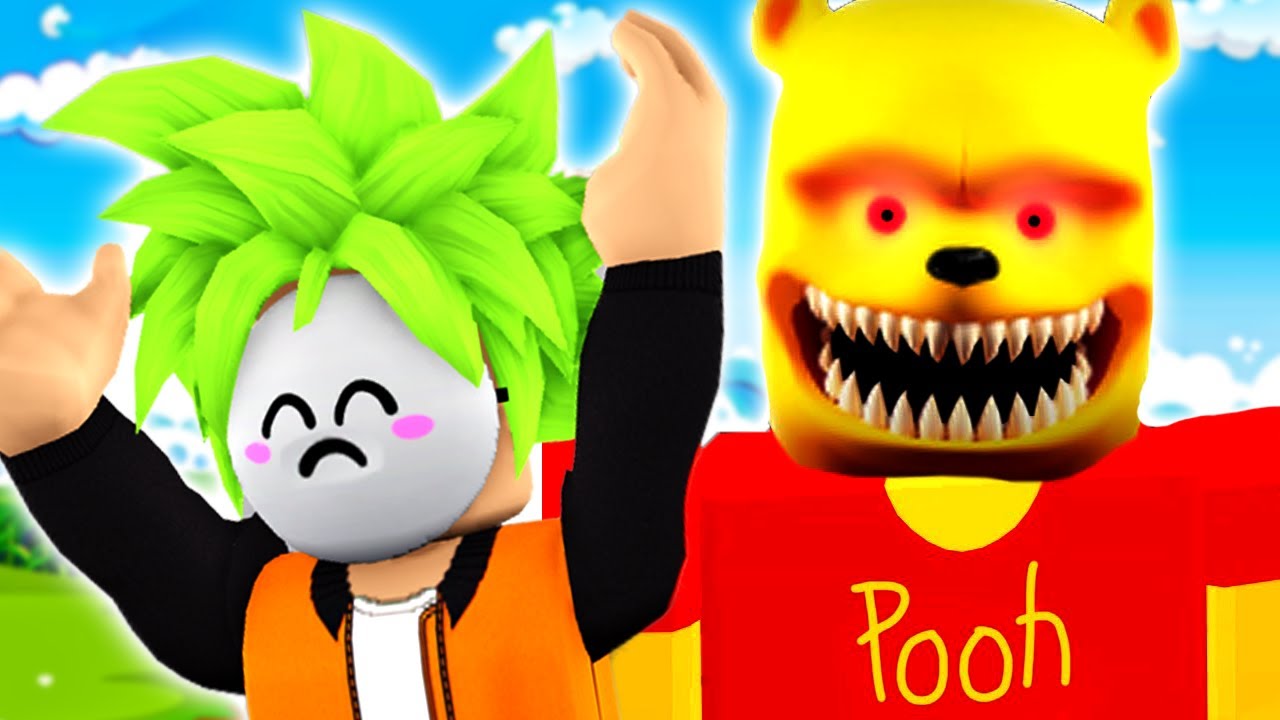 UCIEKAM PRZED STRASZNYM KUBUSIEM PUCHATKIEM | ROBLOX POOH STORY! - YouTube
