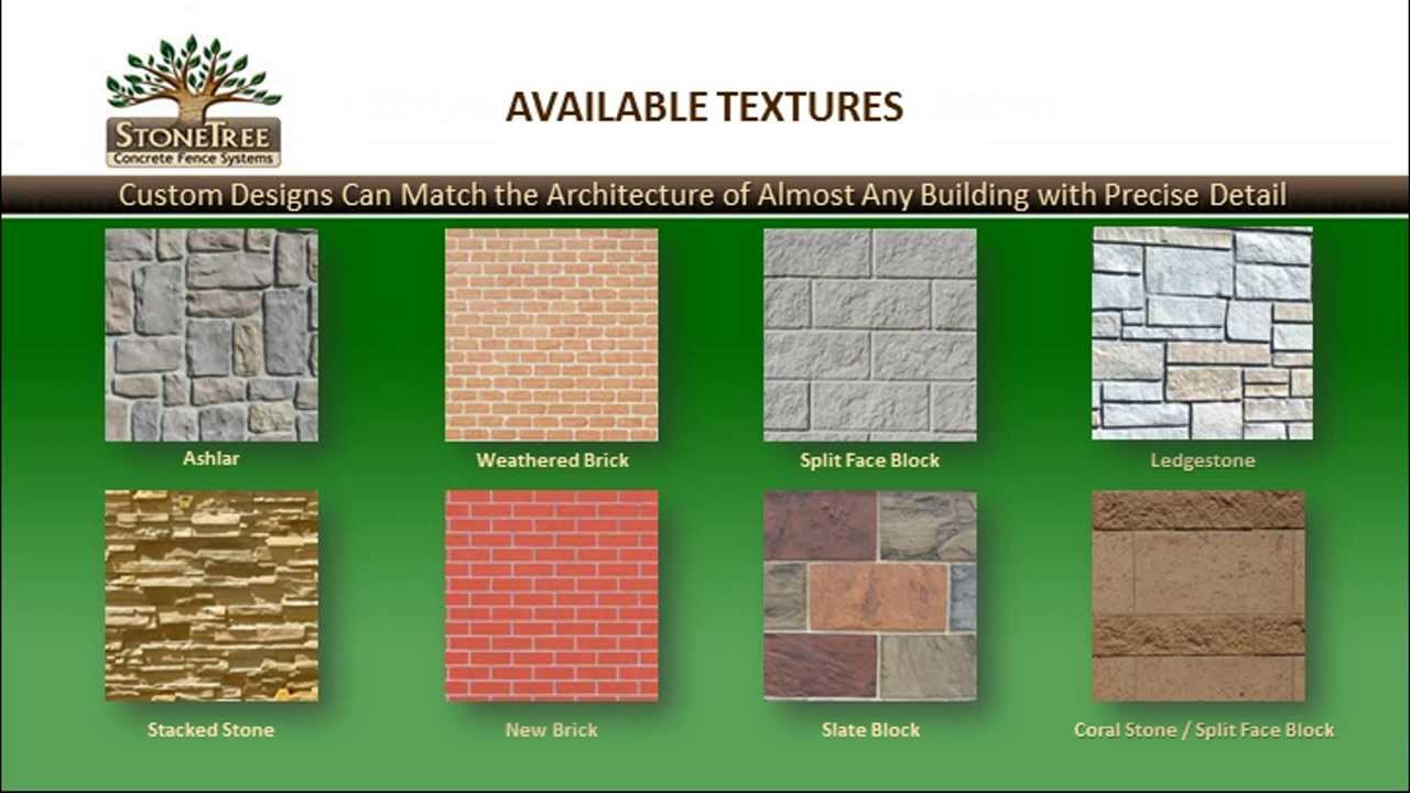 Intro to StoneTree® Concrete Fence Wall Systems by AFTEC - YouTube