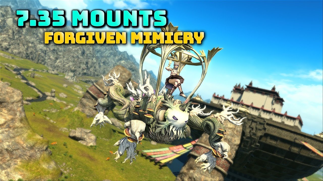 FFXIV: Forgiven Mimicry Mount - YouTube