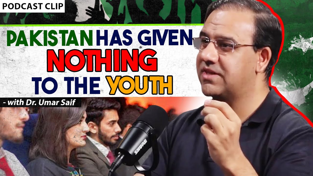 Pakistan has given nothing to the youth | Dr. Umar Saif | Shehzad Ghias | The Pakistan ...