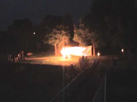 vuurshow mps statendam 2010 - YouTube