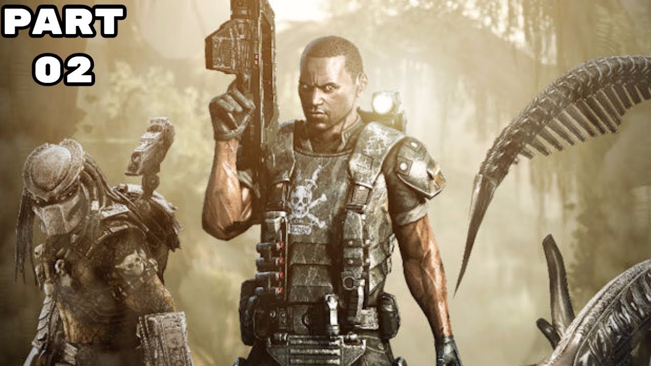 Aliens Vs Predator - Part 02 || JUNGLE OF NIGHTMARES!!! - YouTube