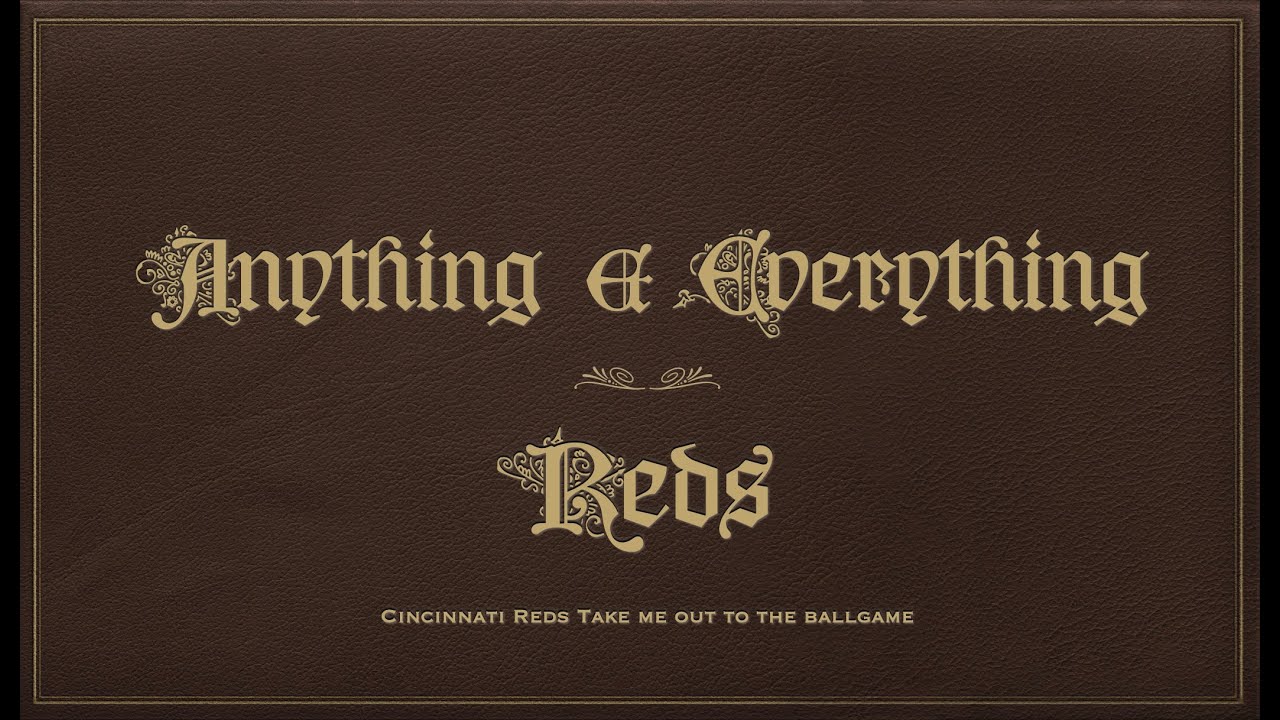 Cincinnati Reds 7th inning stretch - YouTube