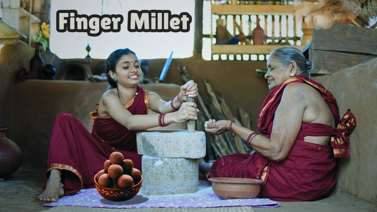 Finger Millet Balls Recipe | Finger Millet Thalapa With Tilapia Fish ...