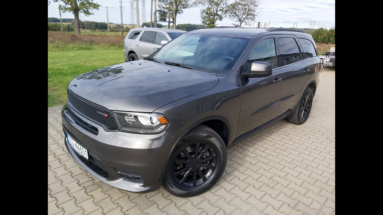 Dodge Durango SXT AWD 2020, 5 miejsc, Granite Clear Coat - YouTube