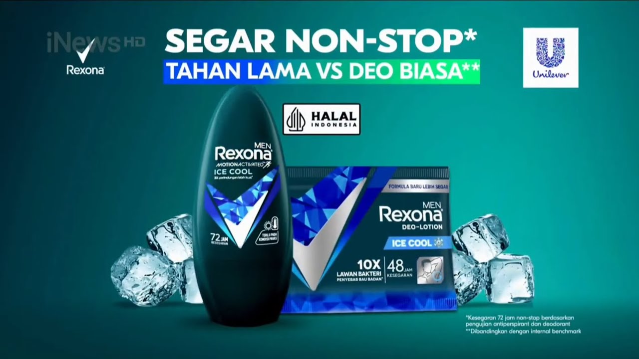 Rexona Men Ice Cool (2024) Versi 1 - YouTube