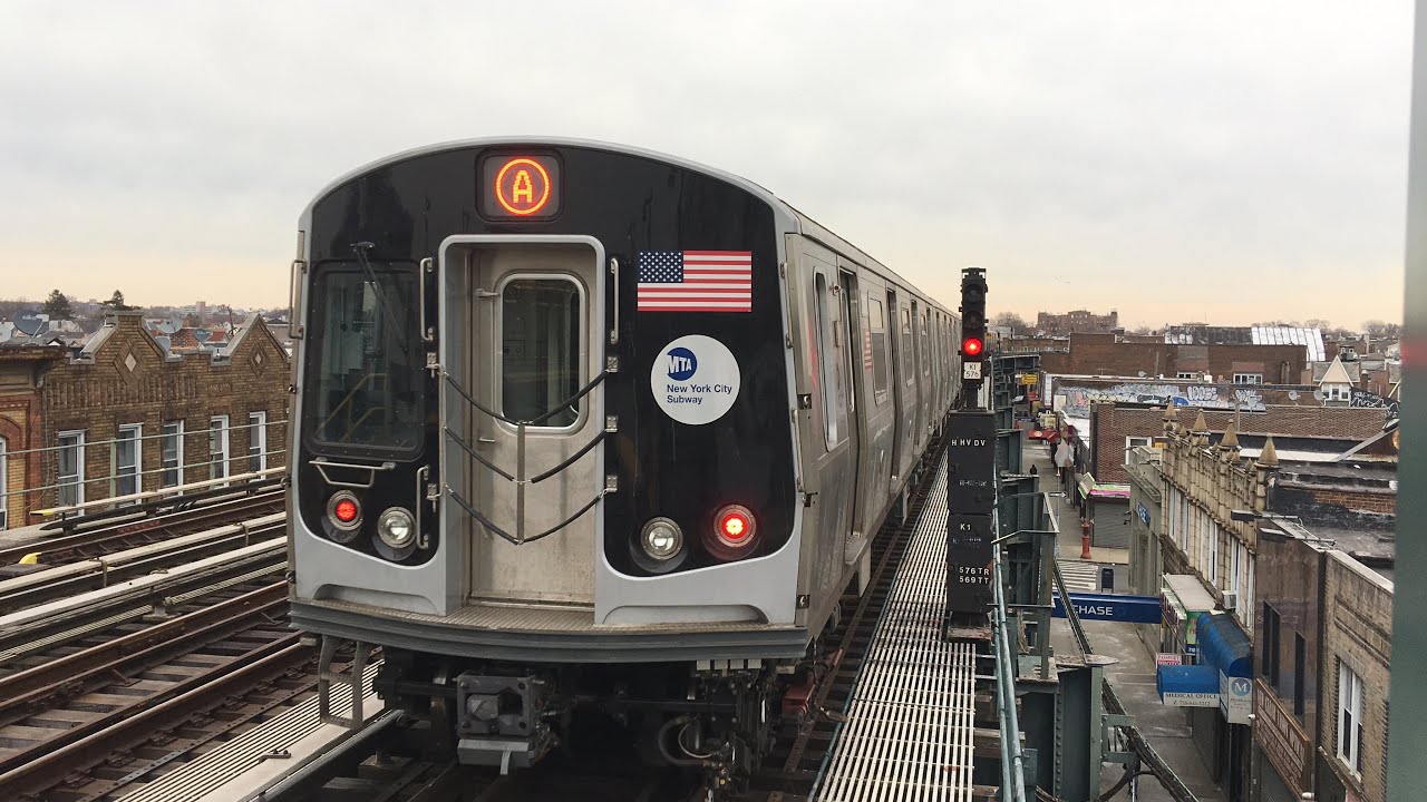 ᴴᴰ R179 (A) Train Action - YouTube