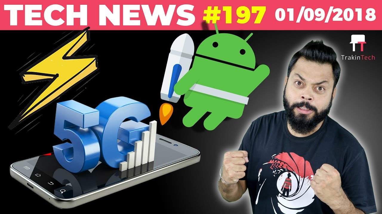 Crazy Android Versions, World's 1st 5G Phone, iPhone 8 BIG Issue ...