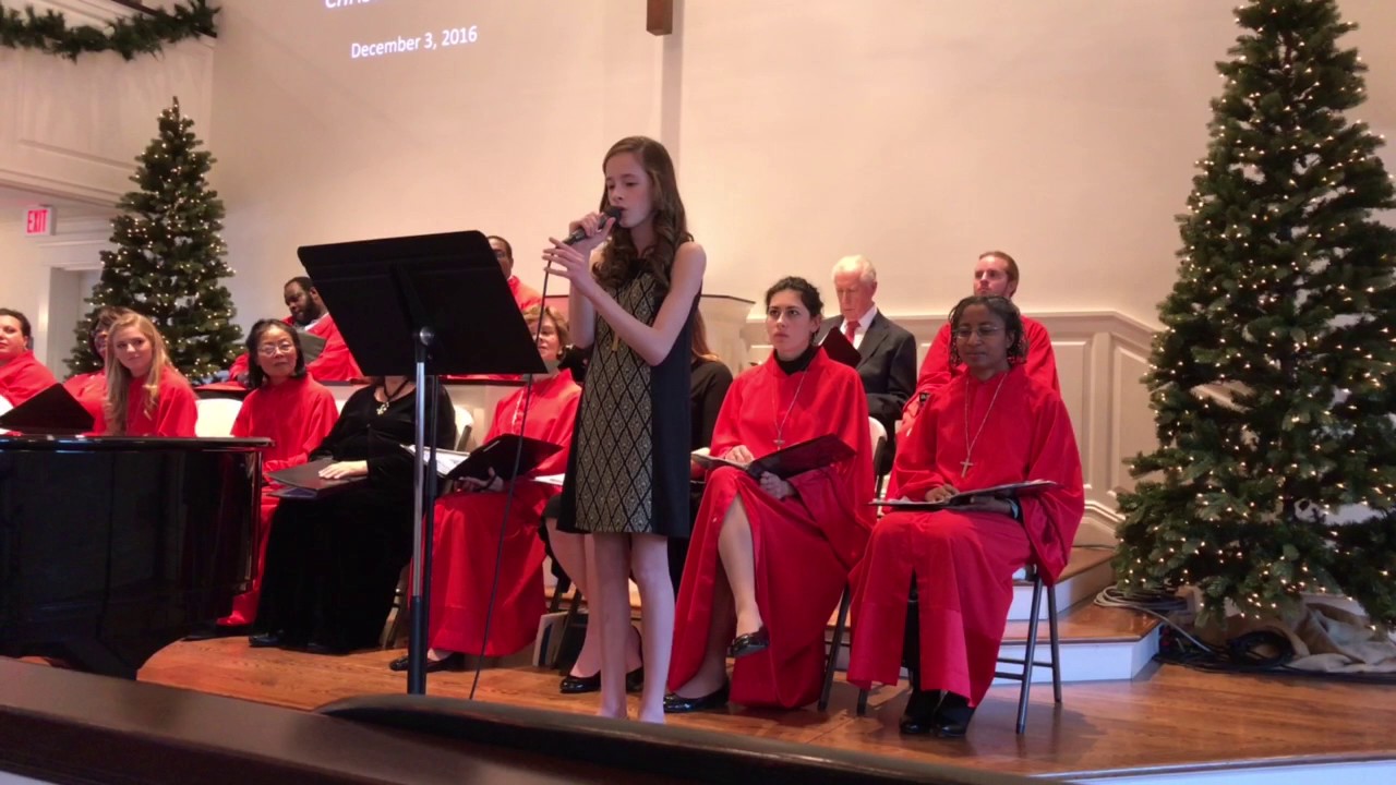 Isabella singing "Mary did you know" - YouTube