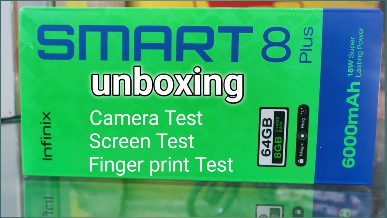 infinix smart 8 plus unboxing,review| 8GB RAM 64GB ROM 6000mah battery ...