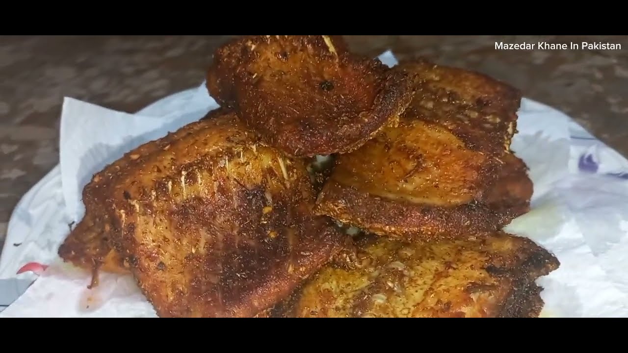 Fry Fish Recipe I Lahori Fry Fish | Mazedar Khane In Pakistan - YouTube