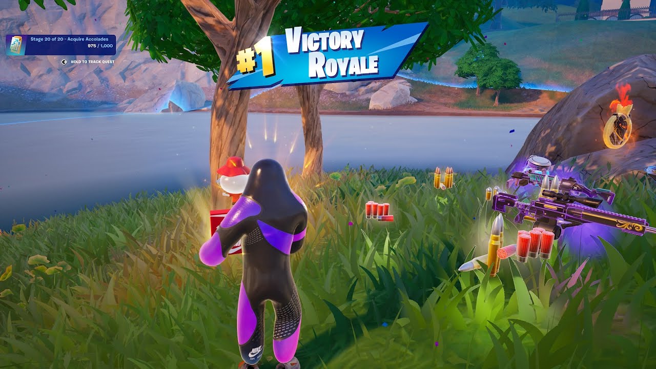 NIKE AIRPHORIAN SKIN GAMEPLAY IN FORTNITE!! #EpicPartner - YouTube