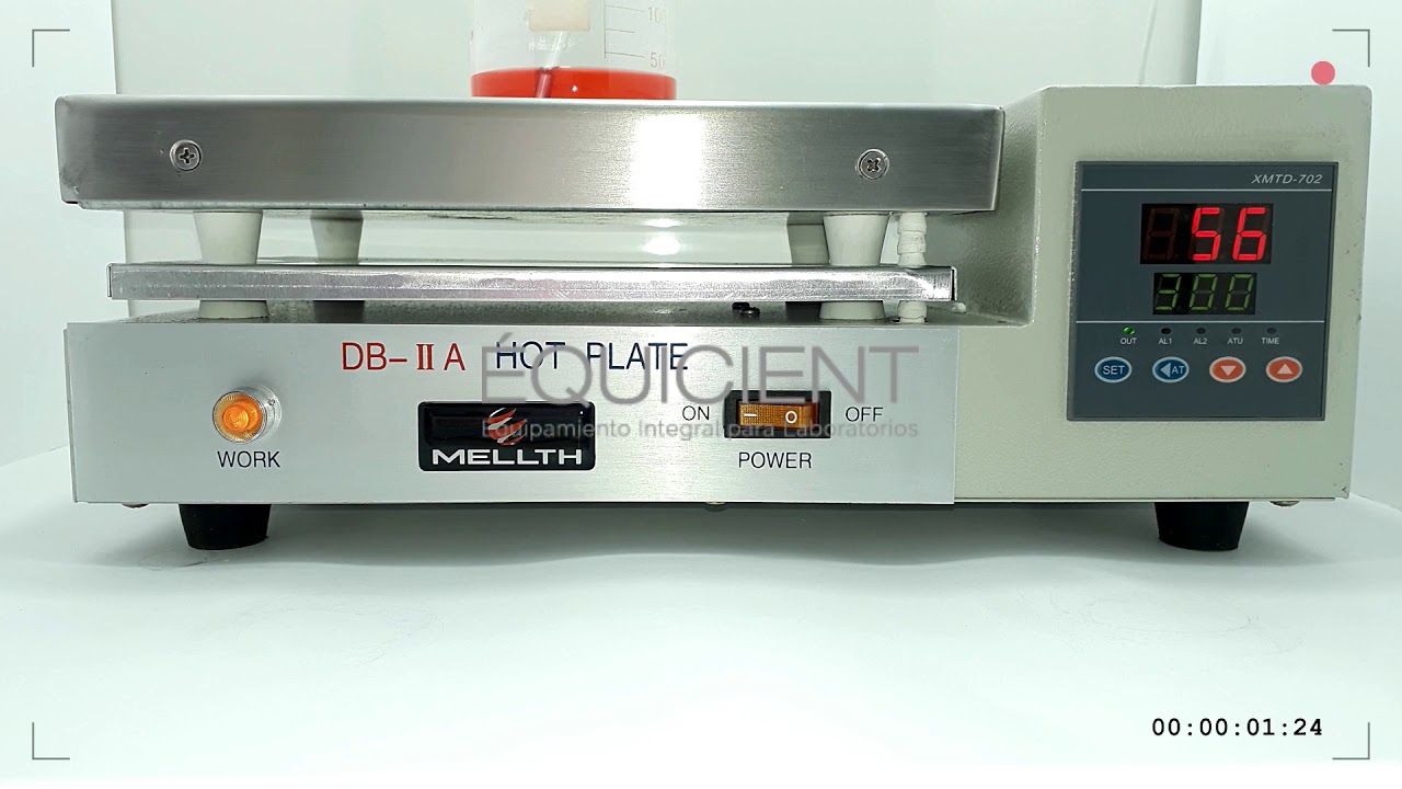 Plancha Calefactora "Mellth" DB 2A Digital (150 x 200 mm) - YouTube