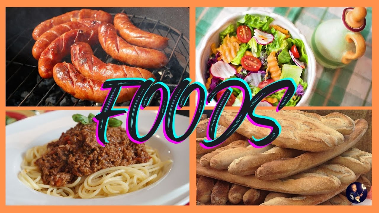 Basic foods for kids to learn | different type of food around the world ...