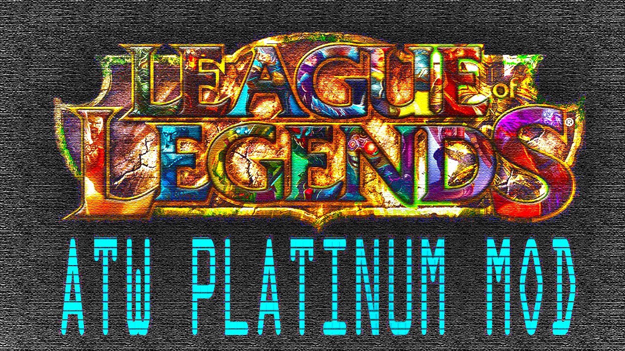 League of Legends - ATW Platinum UI Mod - WiZARD HAX - YouTube