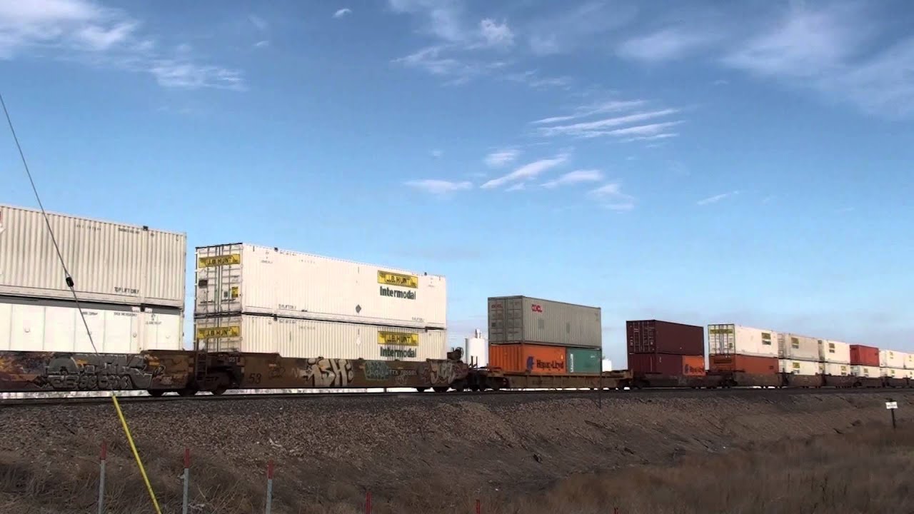 BNSF 5363 West | Williston, ND | October 25, 2015 - YouTube