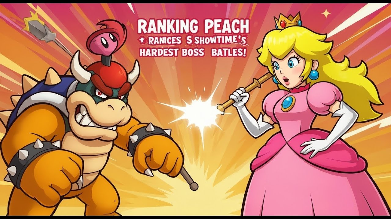 🔥 ¡LOS JEFES MÁS DIFÍCILES de PRINCESS PEACH SHOWTIME! Combates ÉPICOS ...