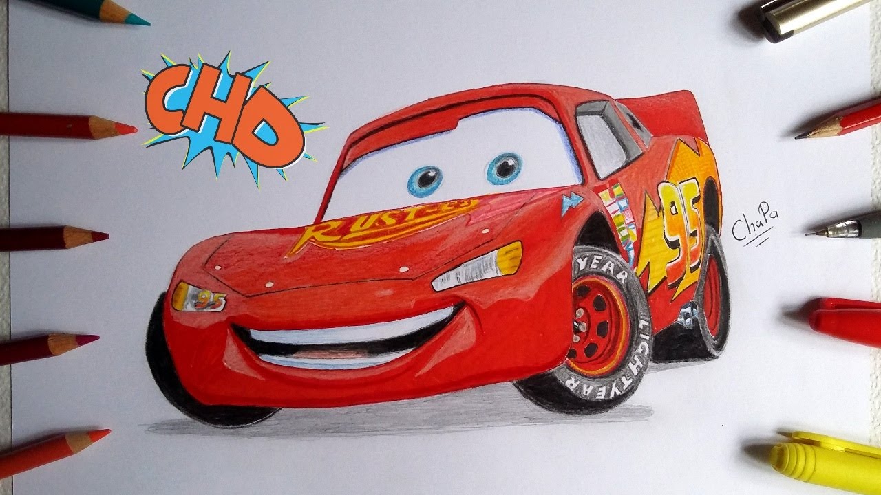 Dibujo De Rayo Mcqueen
