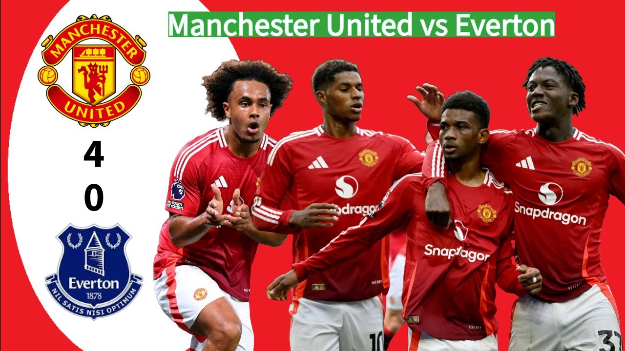 Manchester United 4 - 0 Everton | post match Reaction in Nepali | - YouTube