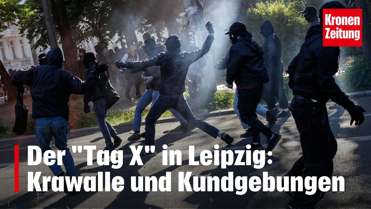 Tag-X-Demonstration: Weitere Krawalle in der Nacht in Leipzig | krone ...
