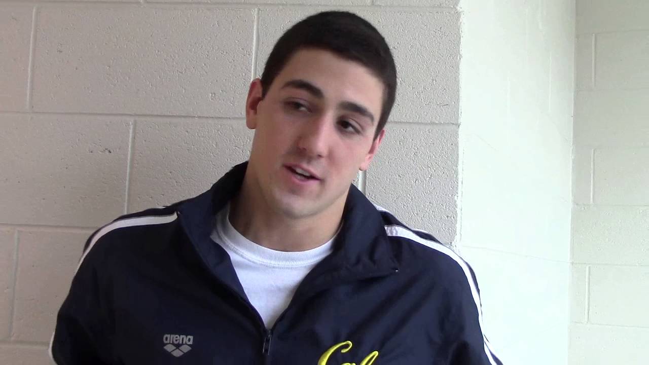 Jacob Pebley, Cal (after day four prelims) - YouTube