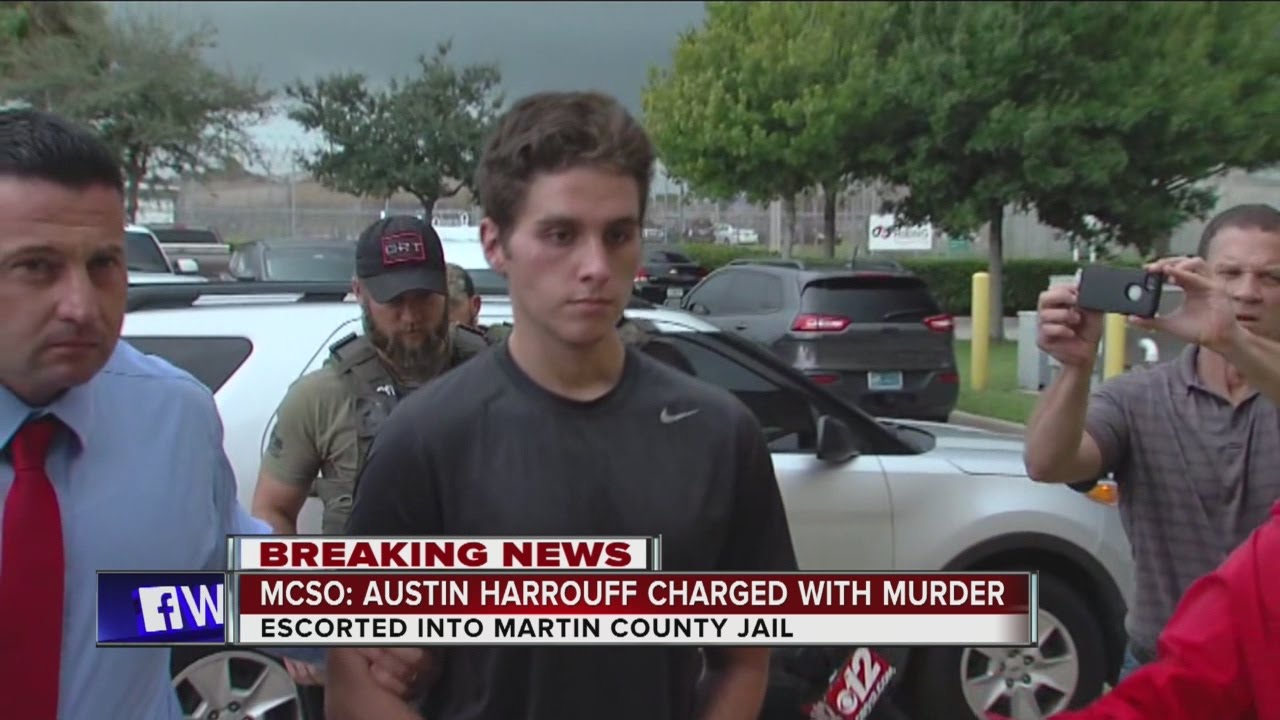 Austin Harrouff taken to jail - YouTube