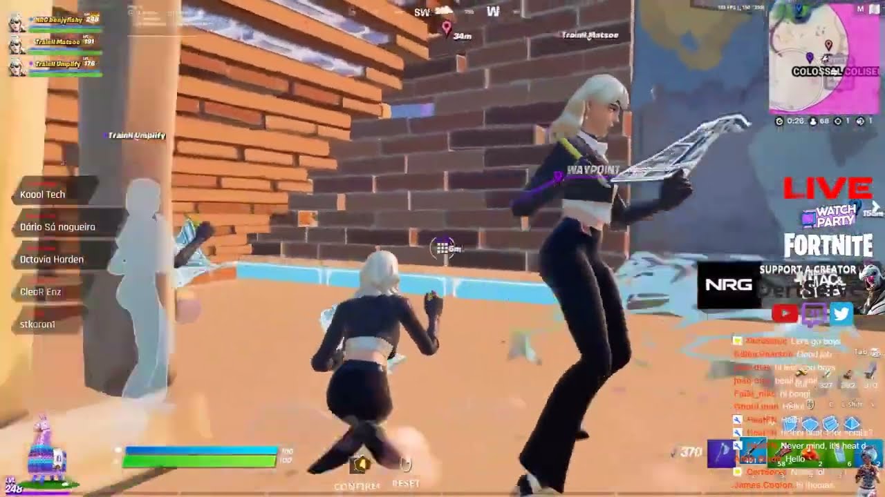 FNCS EU HEAT D SEMI FINALS • Benjyfishy, Umplify, Matsoe • Fortnite ...