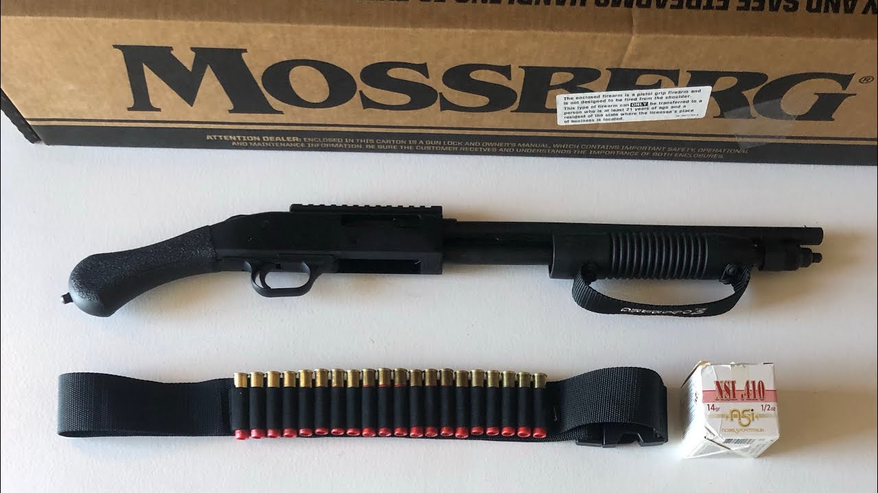 (Mossberg Shockwave 590) Raptor Grip 410 Gauge #Gungeonshack - YouTube