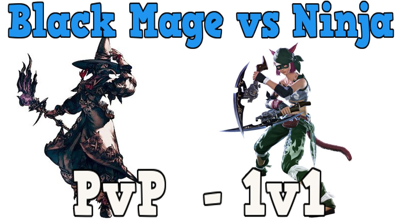 FFXIV Ninja Vs BlackMage PVP - YouTube
