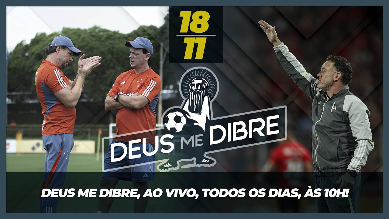 18/11/24 - DEUS ME DIBRE, AO VIVO, TODOS OS DIAS, ÀS 10H! - YouTube