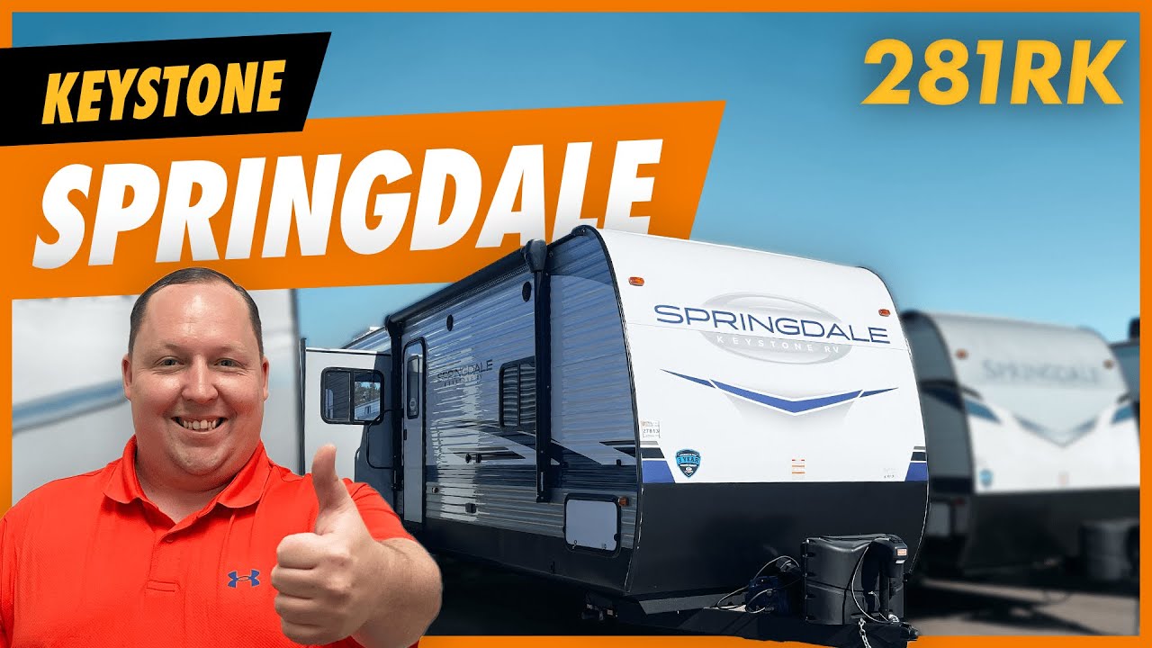 Tour of the Spacious Keystone Springdale 281RK Travel Trailer ...