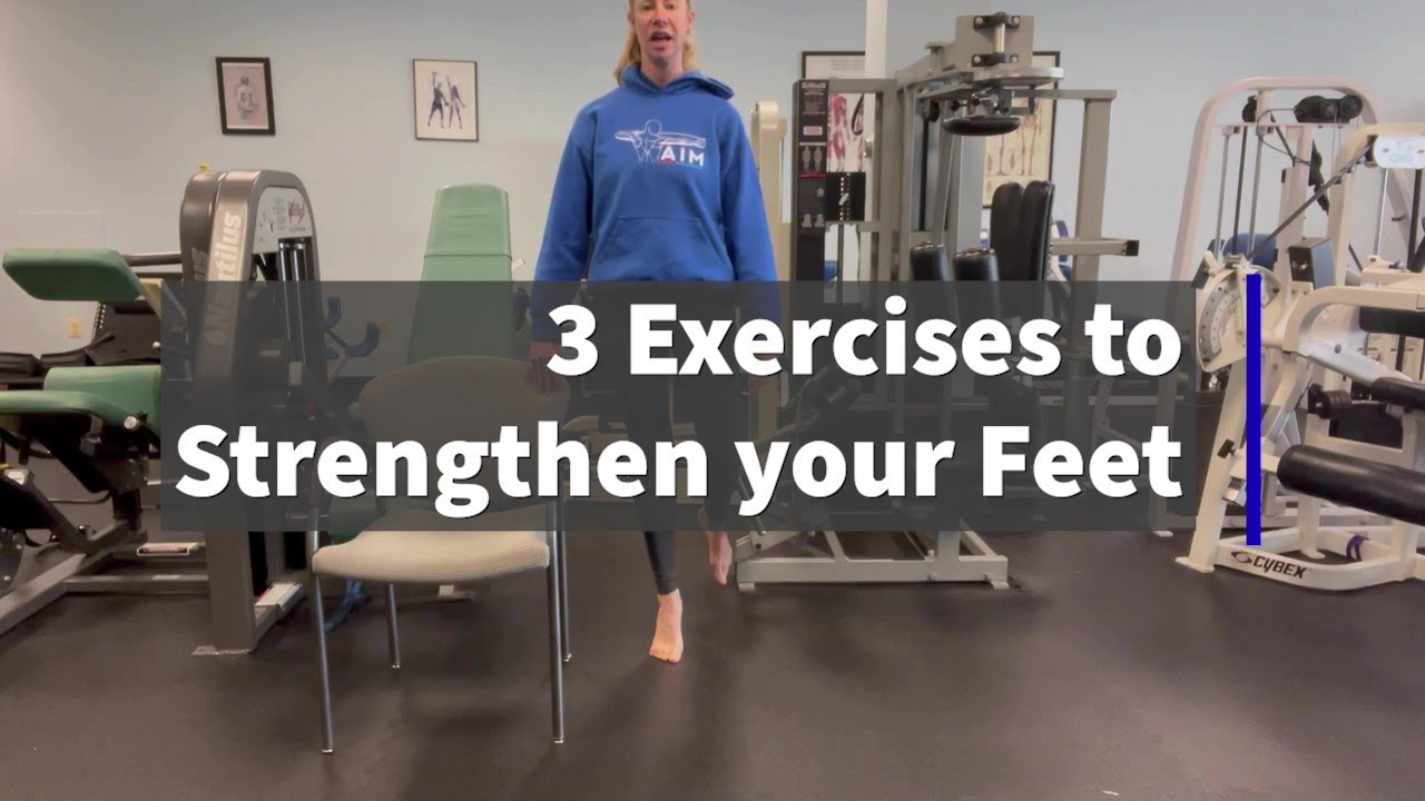 3 Exercises to Strengthen your Feet - YouTube