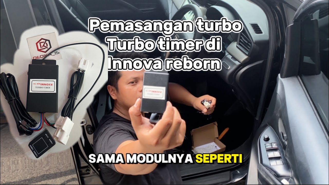 Mudah! Pasang turbo timer di innova reborn type G ( PNP ) - YouTube