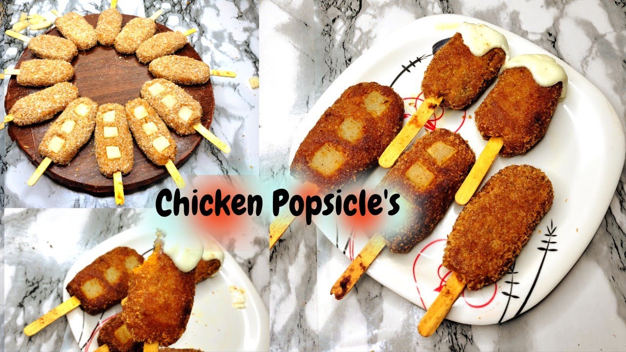 Chicken Popsicle's very tasty and very delicious 😋😋😋 - YouTube