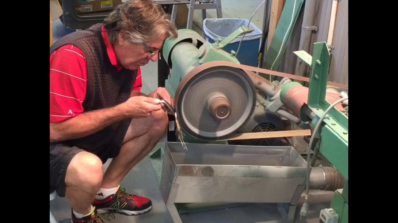 Tom Wishon Grinds Away on a Sand Wedge Prototype - YouTube