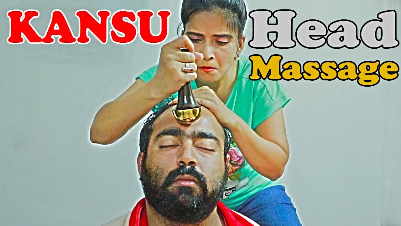 Thai Kansu Head Massage by Cosmic lady barber |ASMR Ear & Neck Massage ...