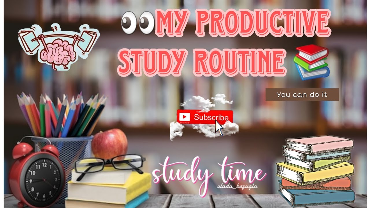 My Productive Study Routine 📚👀|SSLC student study day👀 - YouTube