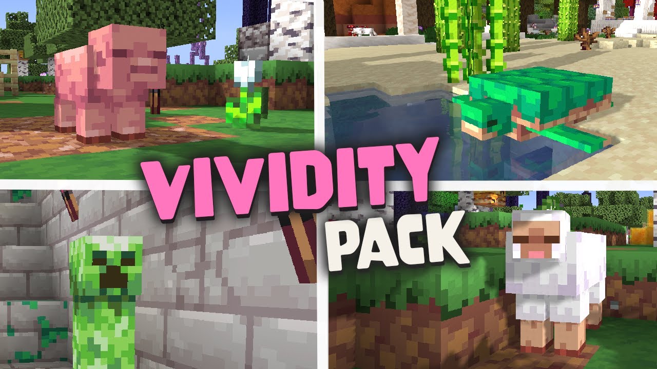 Vividity | Texture Pack for Minecraft | Vanilla Texture pack | Download ...