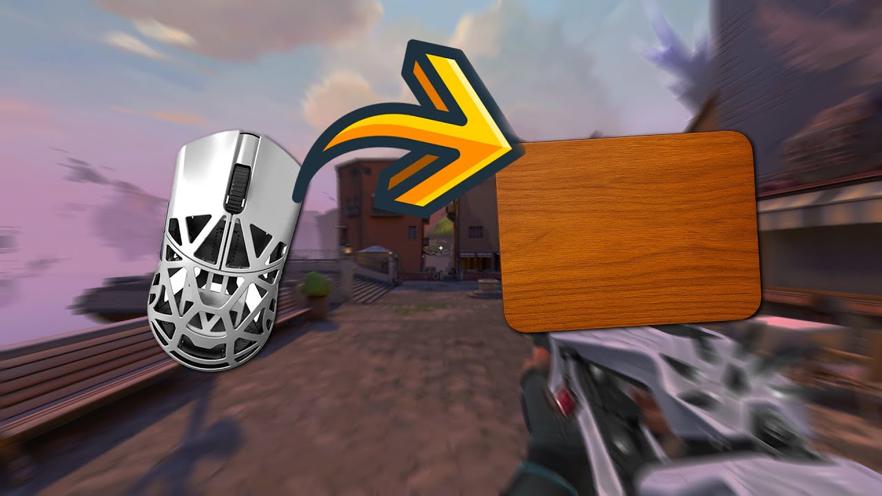 I'm Trying a Wooden Mousepad | Can You Aim in VALORANT Without a ...