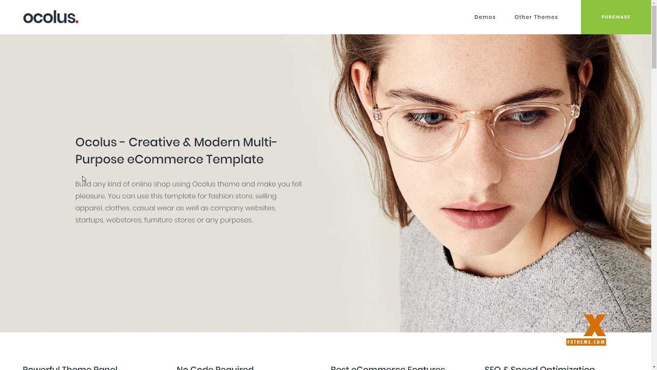 Ocolus - Multi-purposes WooCommerce Theme Amir Dawson - YouTube