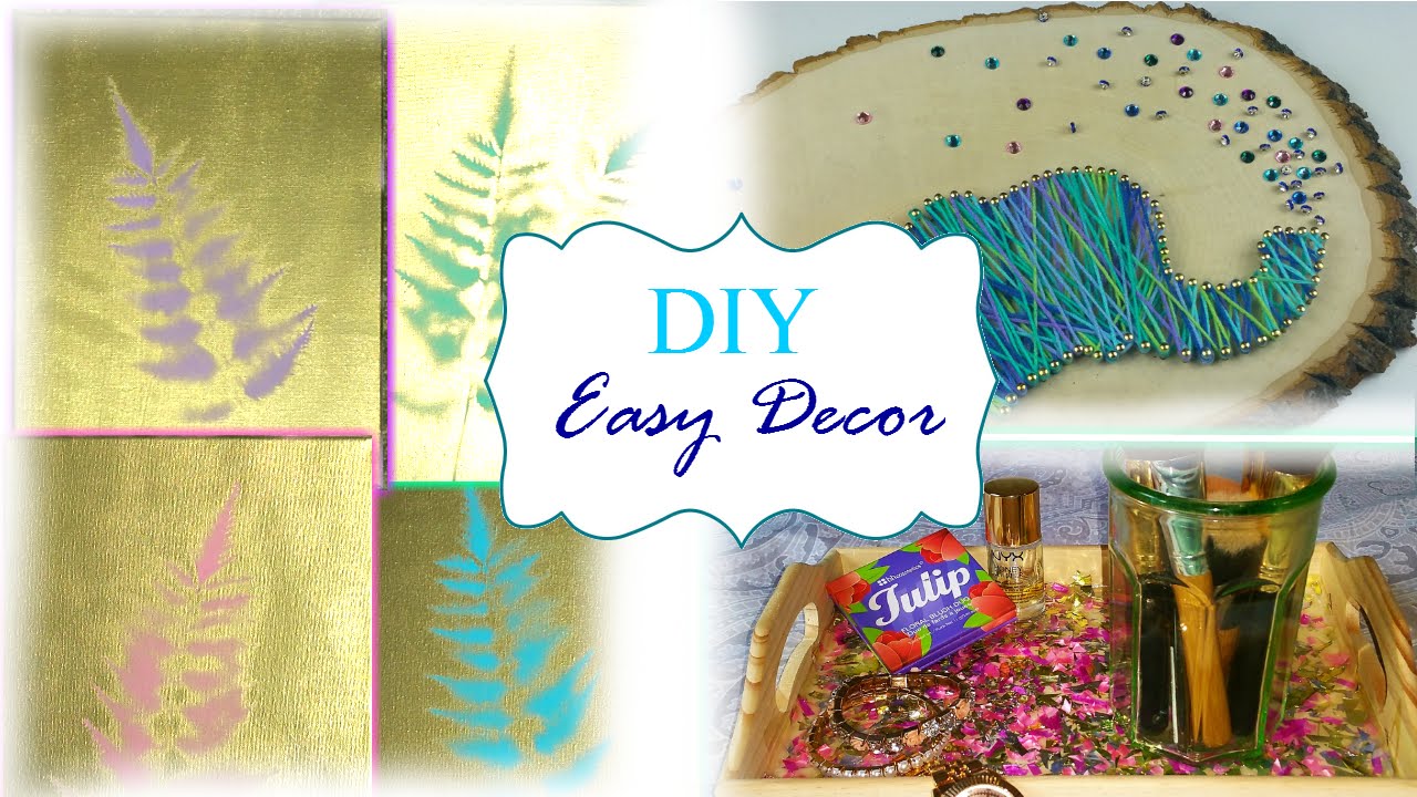 Pinterest Inspired DIYs | Super Easy - YouTube